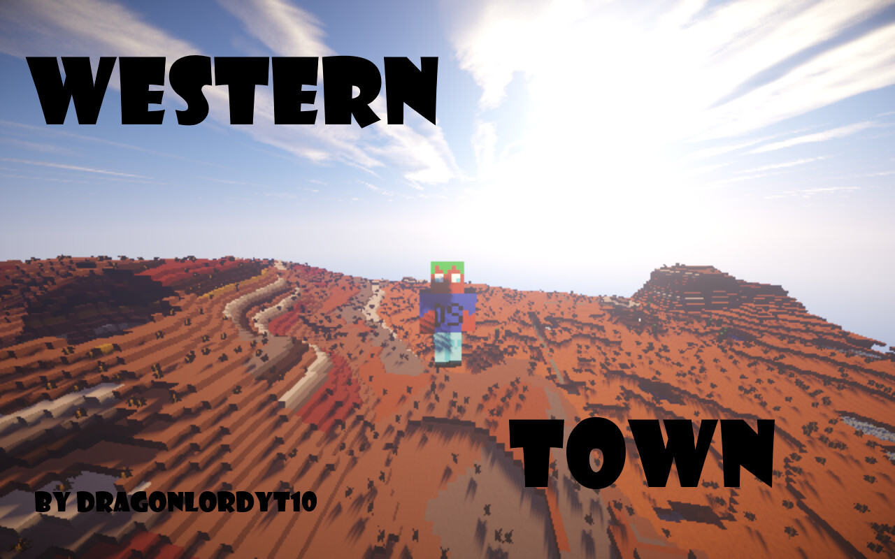 Western Town Minecraft Map