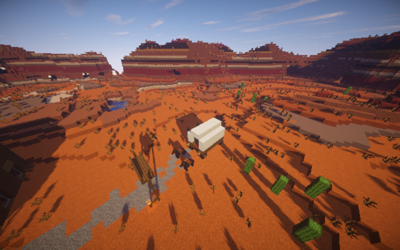 Western Town Minecraft Map