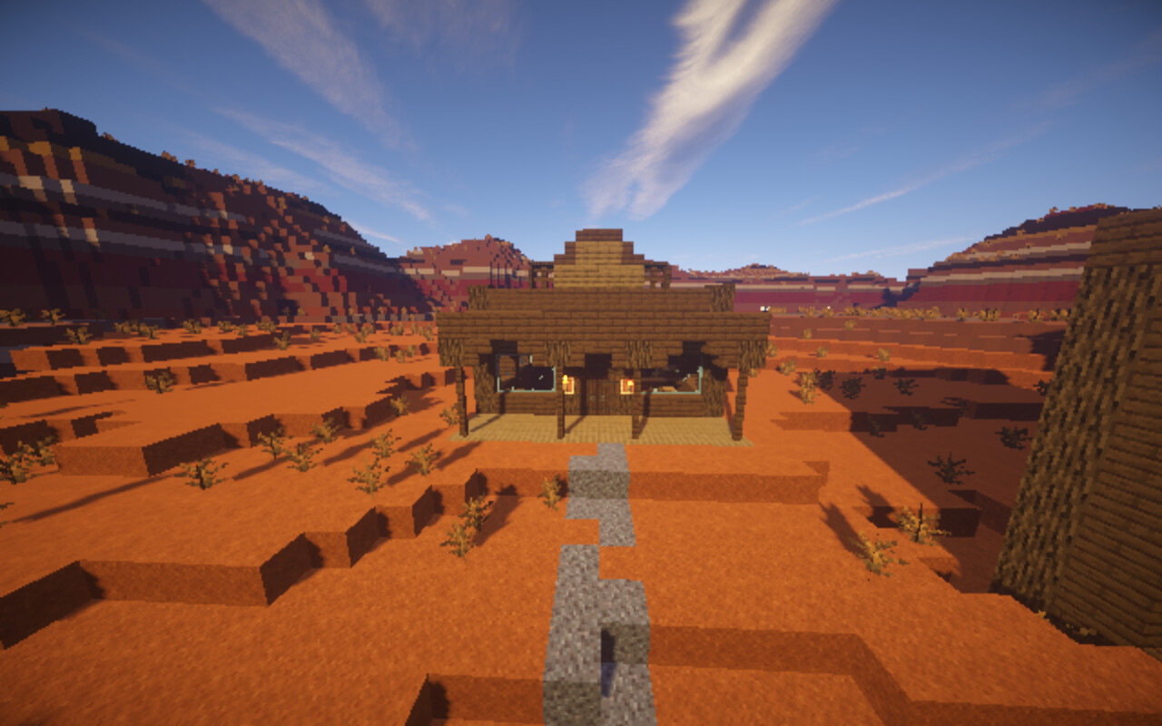 Western Town Minecraft Map