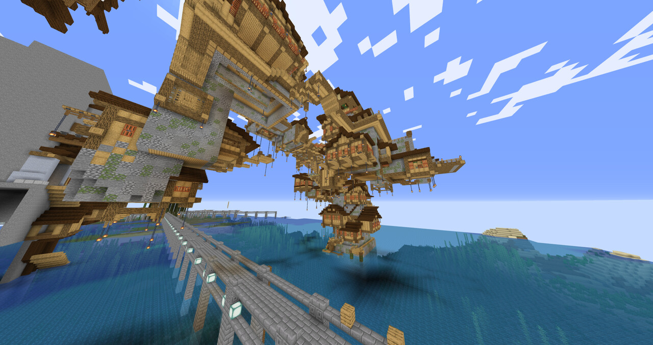 Floating haven Minecraft Map