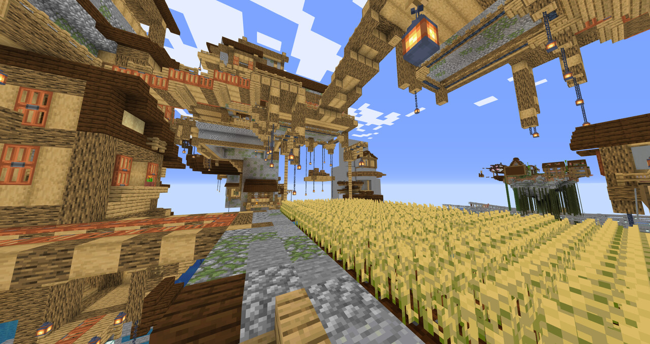 Floating haven Minecraft Map