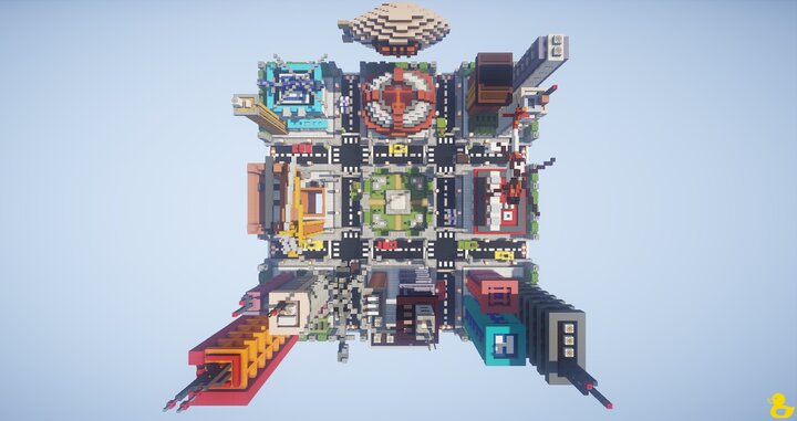 Citymine Lobby Minecraft Map