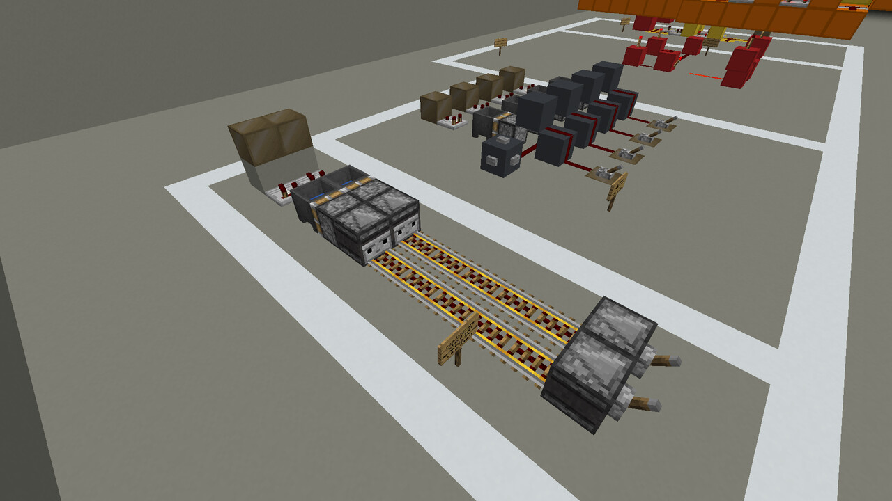 Redstone Display in Minecraft Vanilla Minecraft Map