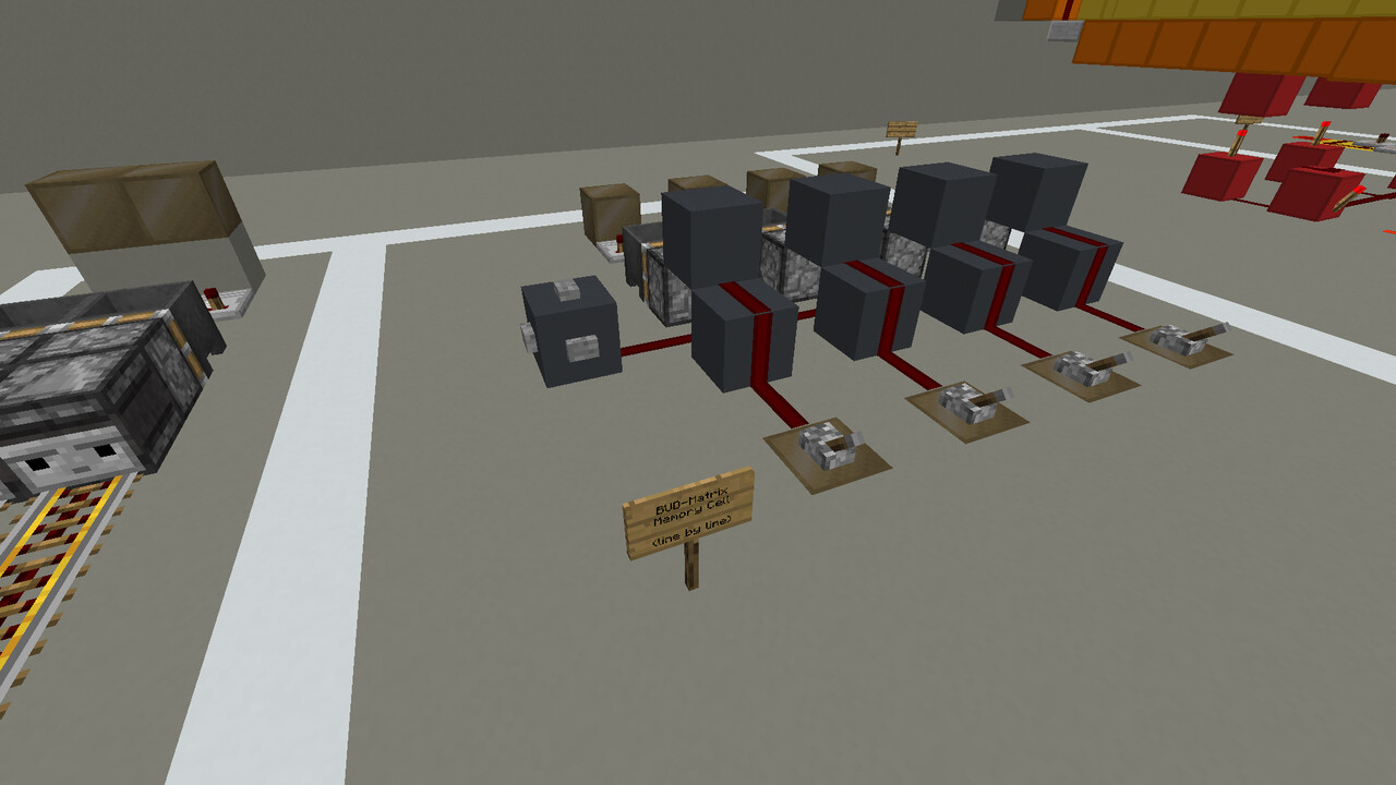 Redstone Display in Minecraft Vanilla Minecraft Map