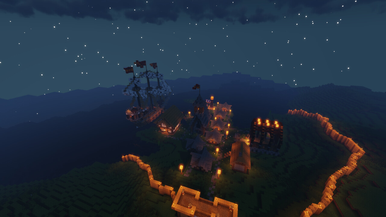 A World of Fire and Sword Adventure Map Minecraft Map