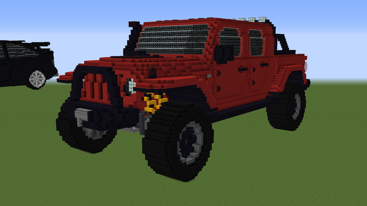 Demo Custom Car Pack Minecraft Map