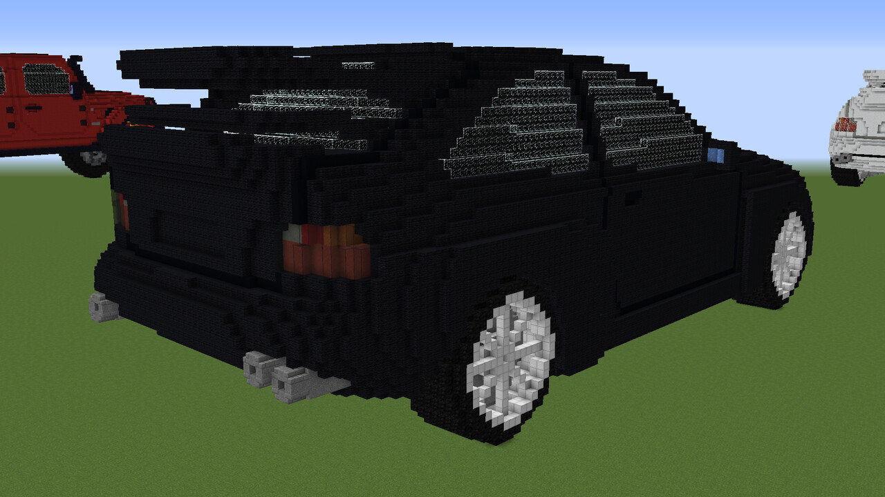 Demo Custom Car Pack Minecraft Map