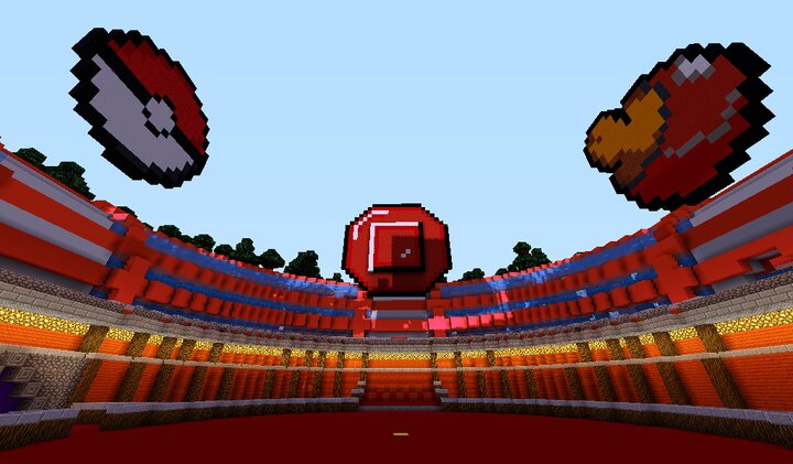 Pixelmon Combat arena Minecraft Map