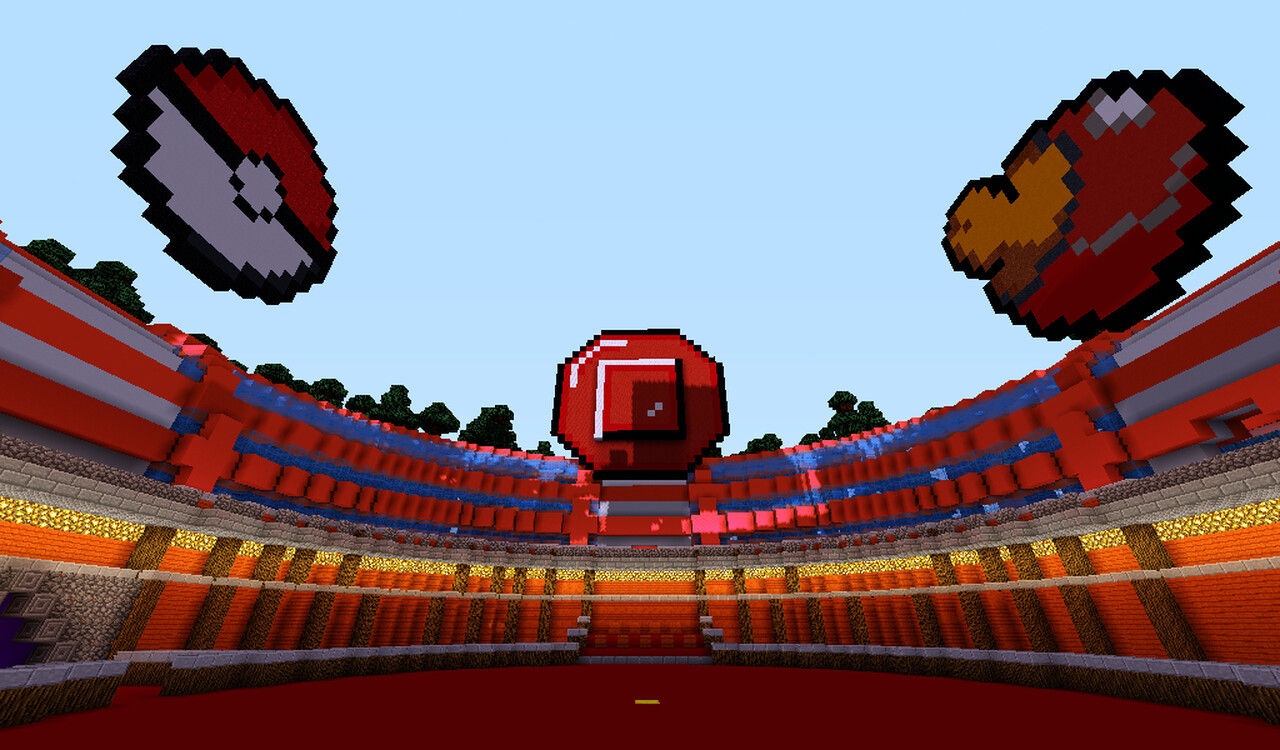 Pixelmon Combat arena Minecraft Map
