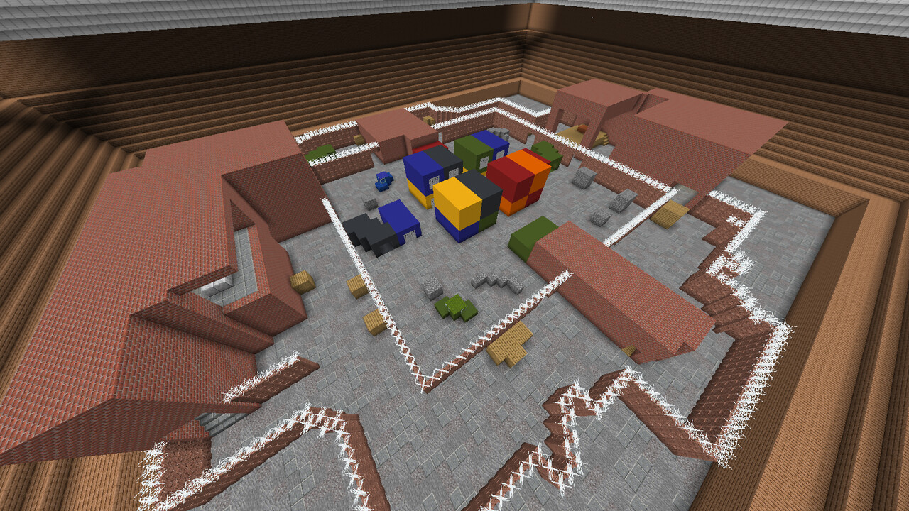 Airsoft 1.0 (multiplayer minigame) Minecraft Map