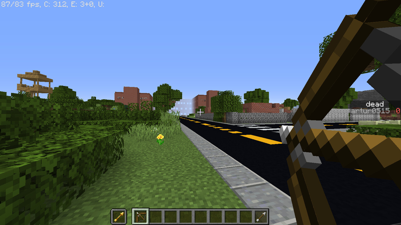 Airsoft 1.0 (multiplayer minigame) Minecraft Map