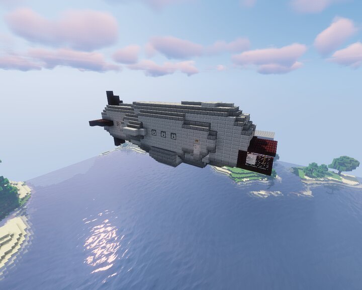 Imperial Navy Cruiser MK II (L-Corp.) for movecraft Minecraft Map