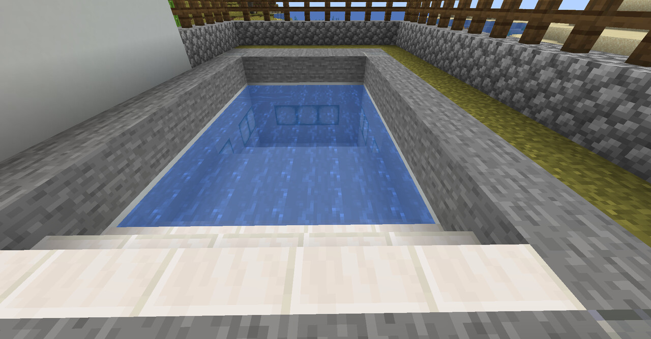 Simple Beach House Minecraft Map