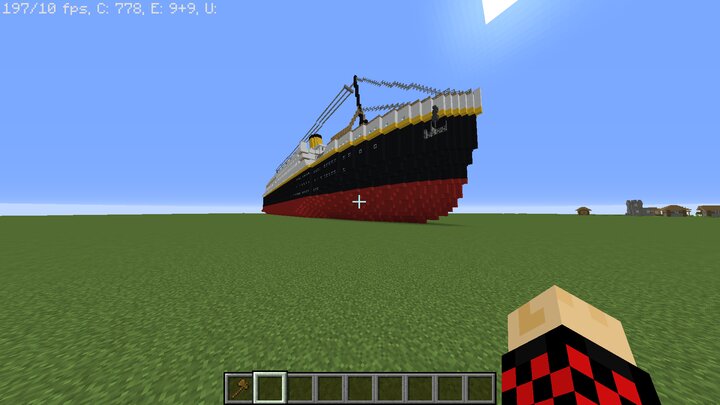 Titanic Finished Minecraft Map