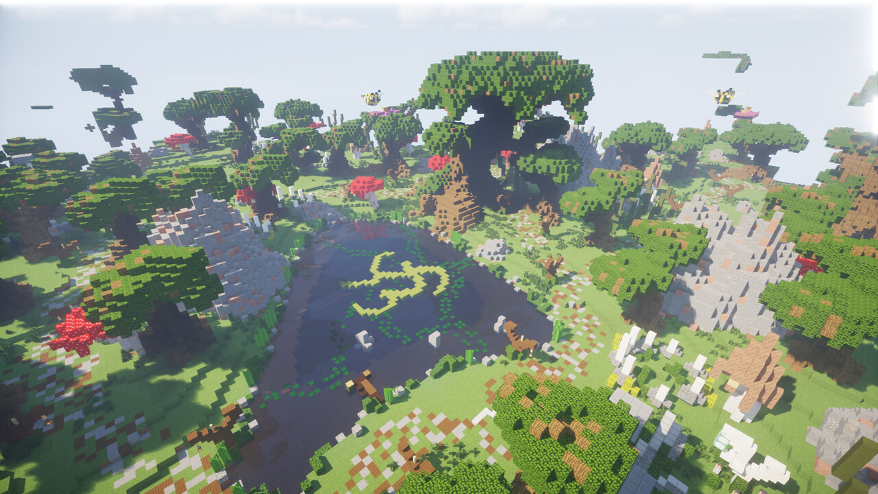 Fallen Kingdoms - 4 Teams - Flowers Minecraft Map