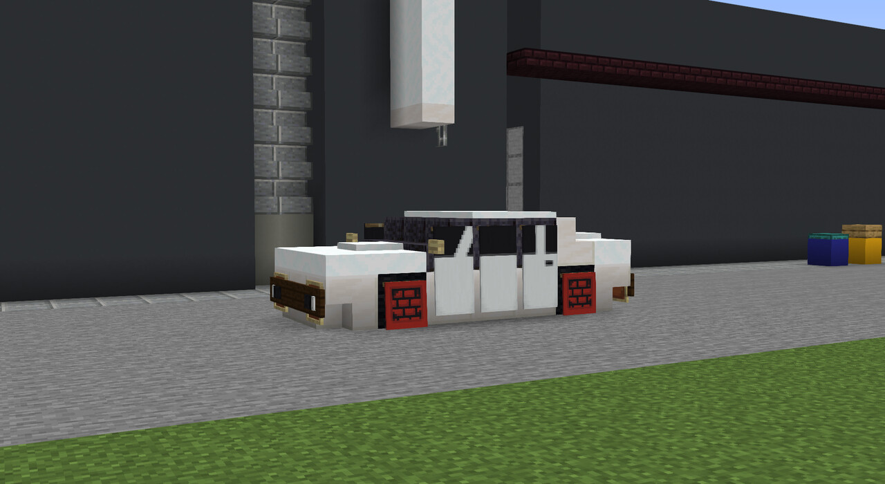 Dodge Challenger SRT Demon Minecraft Map