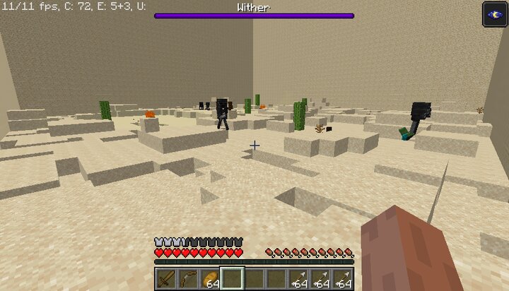 Pve mob arena Minecraft Map