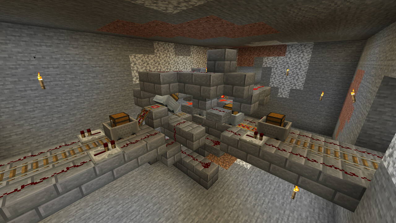 Mobile Storage System Minecraft Map