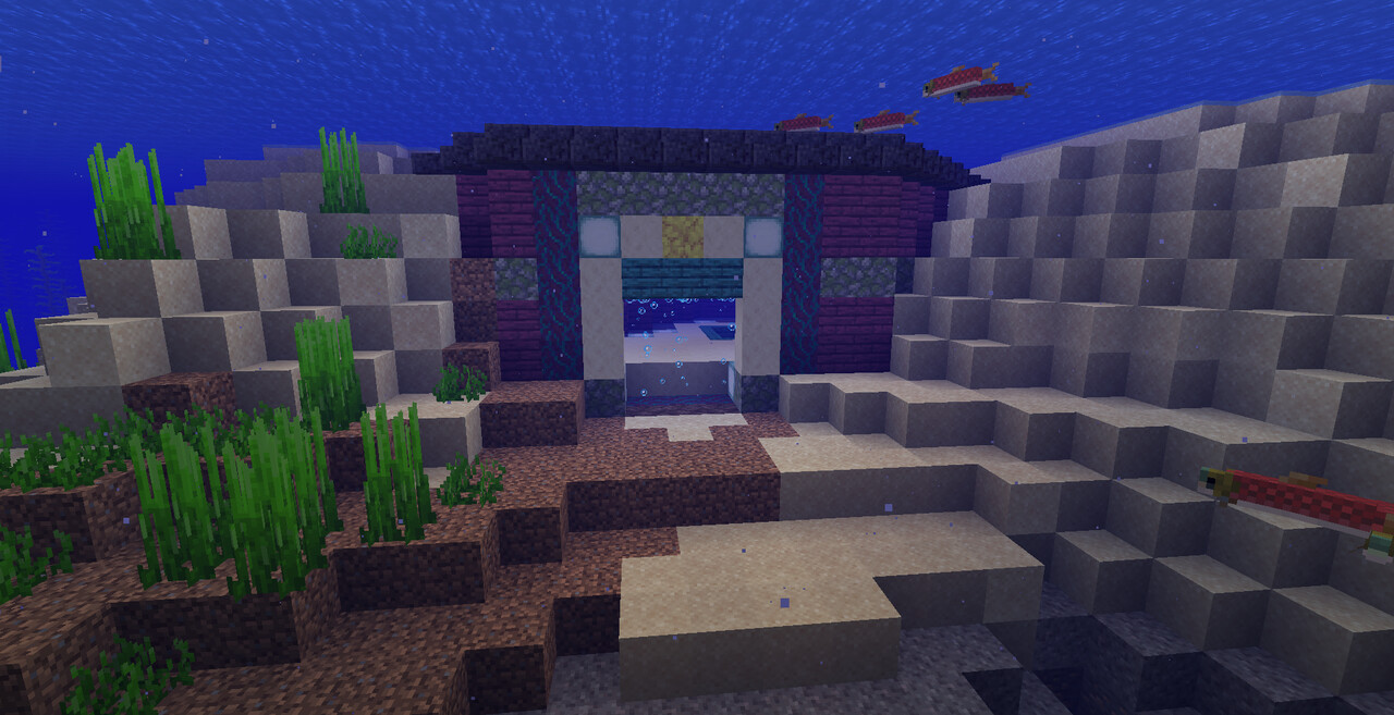 A Mermaid's Home Minecraft Map
