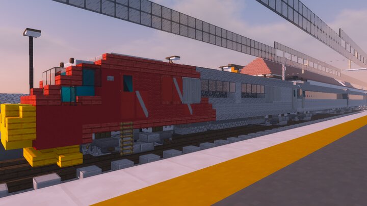 Queensland Rail Tilt Train Pack 1.5:1 [Schem Download] Minecraft Map