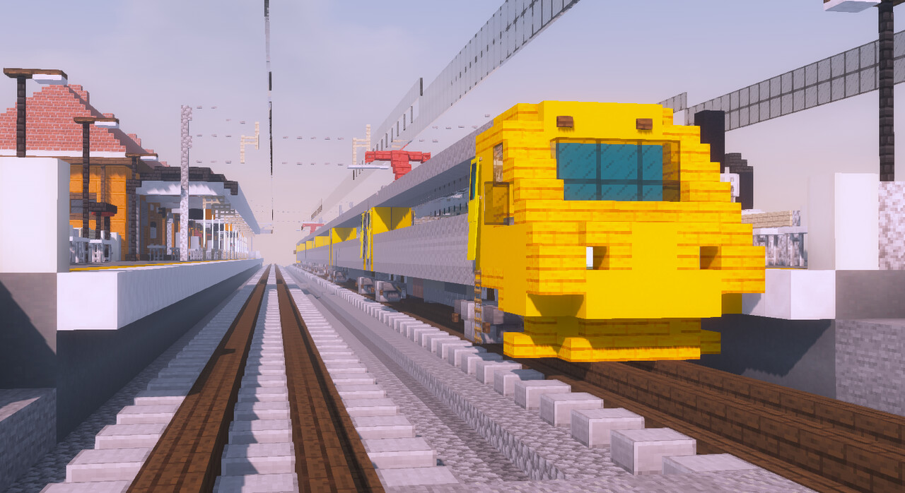 Queensland Rail Tilt Train Pack 1.5:1 [Schem Download] Minecraft Map