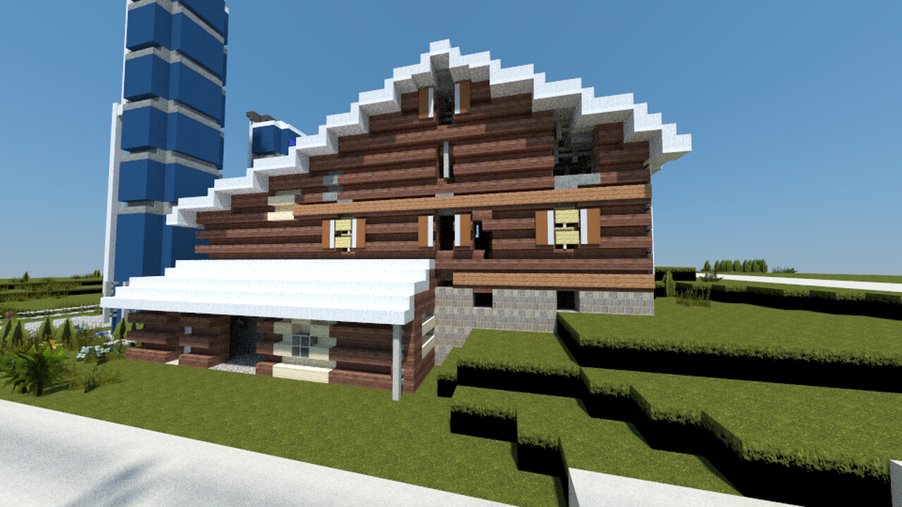 Farm barn #1 [With Download, and semi finished interior] Minecraft Map
