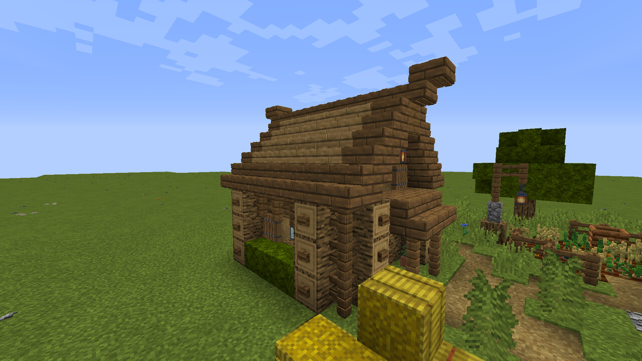 The Ultimate 3x3 Log Cabin Minecraft Map