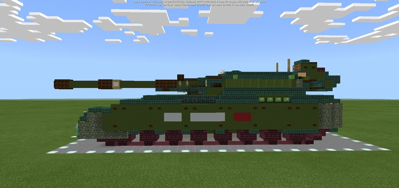 T-900 Ilya Muromets (Object 2050) Super Heavy Tank Minecraft Map