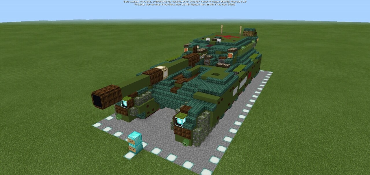 T-900 Ilya Muromets (Object 2050) Super Heavy Tank Minecraft Map
