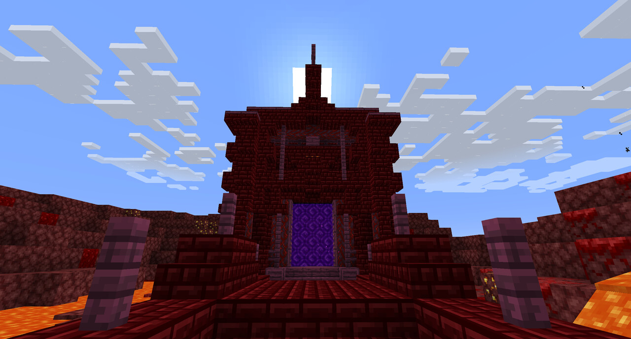 Overworld Netherportal Design - Download Minecraft Map