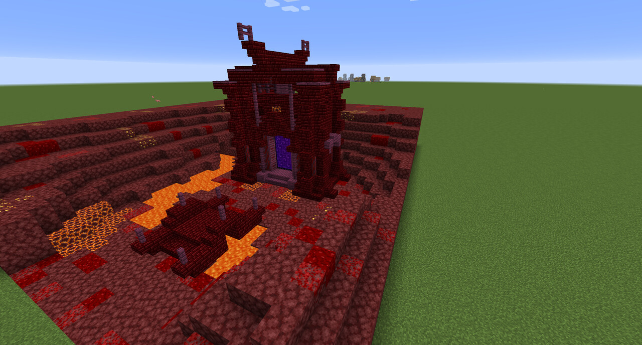 Overworld Netherportal Design - Download Minecraft Map