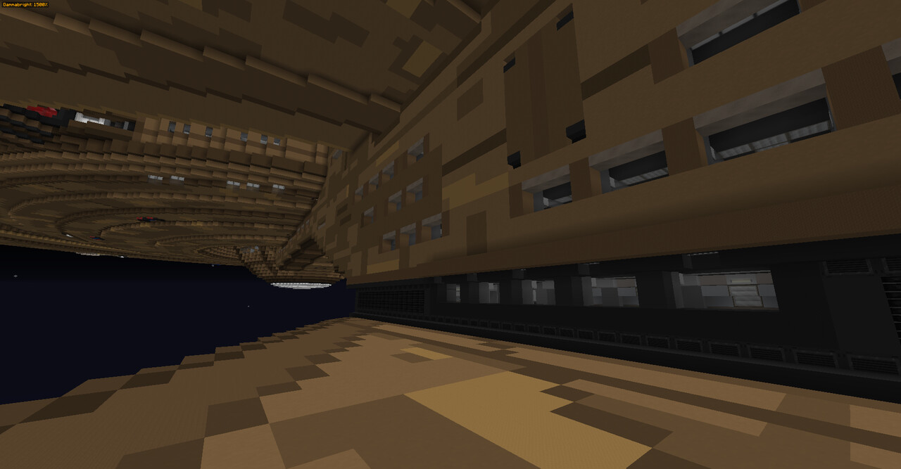 Star Trek USS Discovery Full Scale V3 (TrekCraft) Minecraft Map