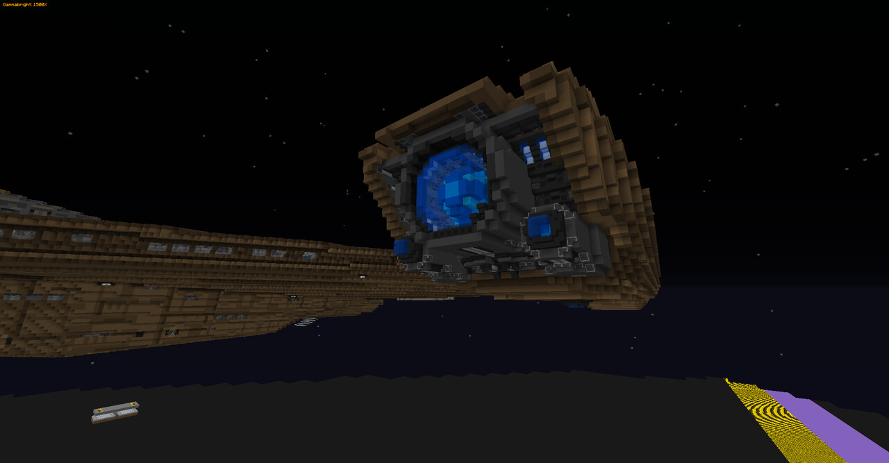 Star Trek USS Discovery Full Scale V3 (TrekCraft) Minecraft Map