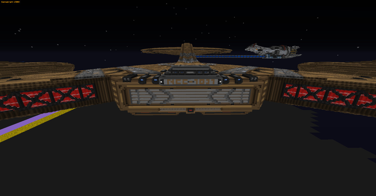 Star Trek USS Discovery Full Scale V3 (TrekCraft) Minecraft Map