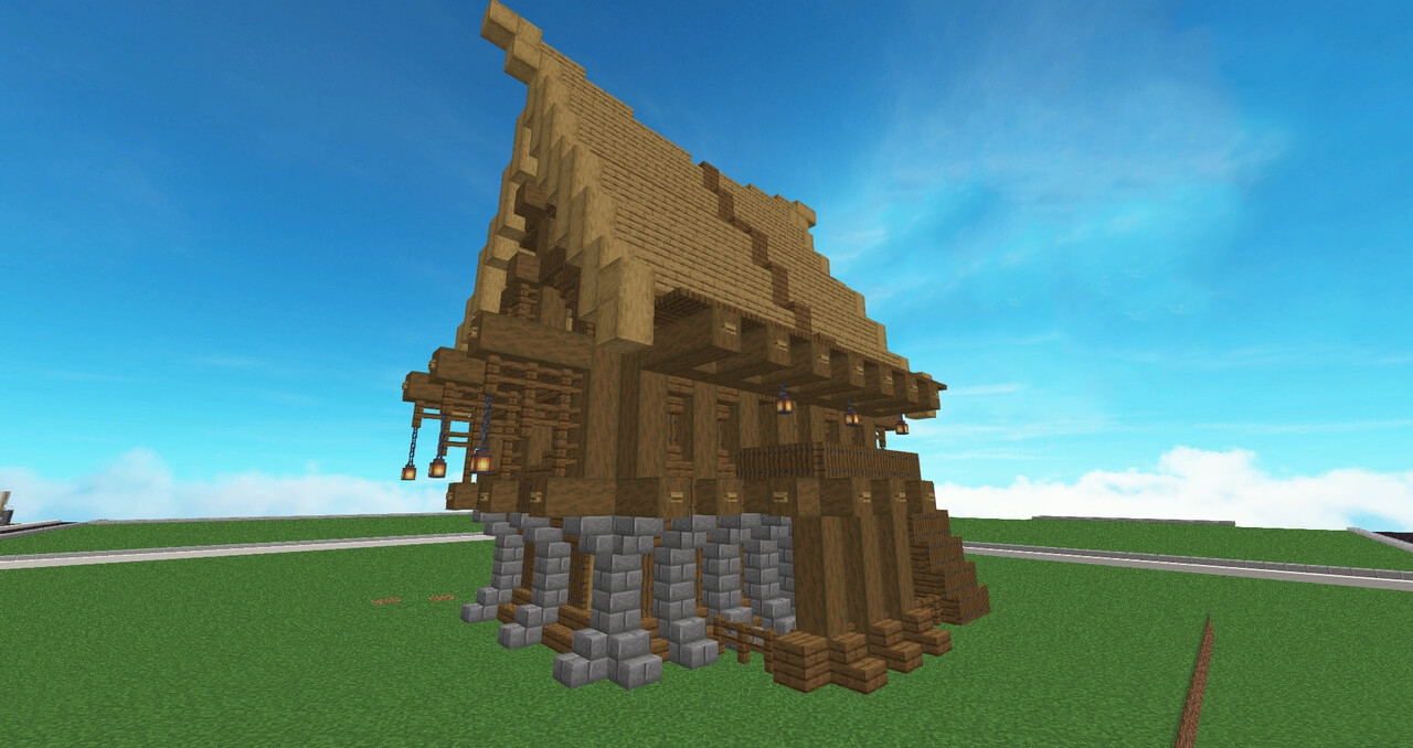 SCHEM medieval house Minecraft Map