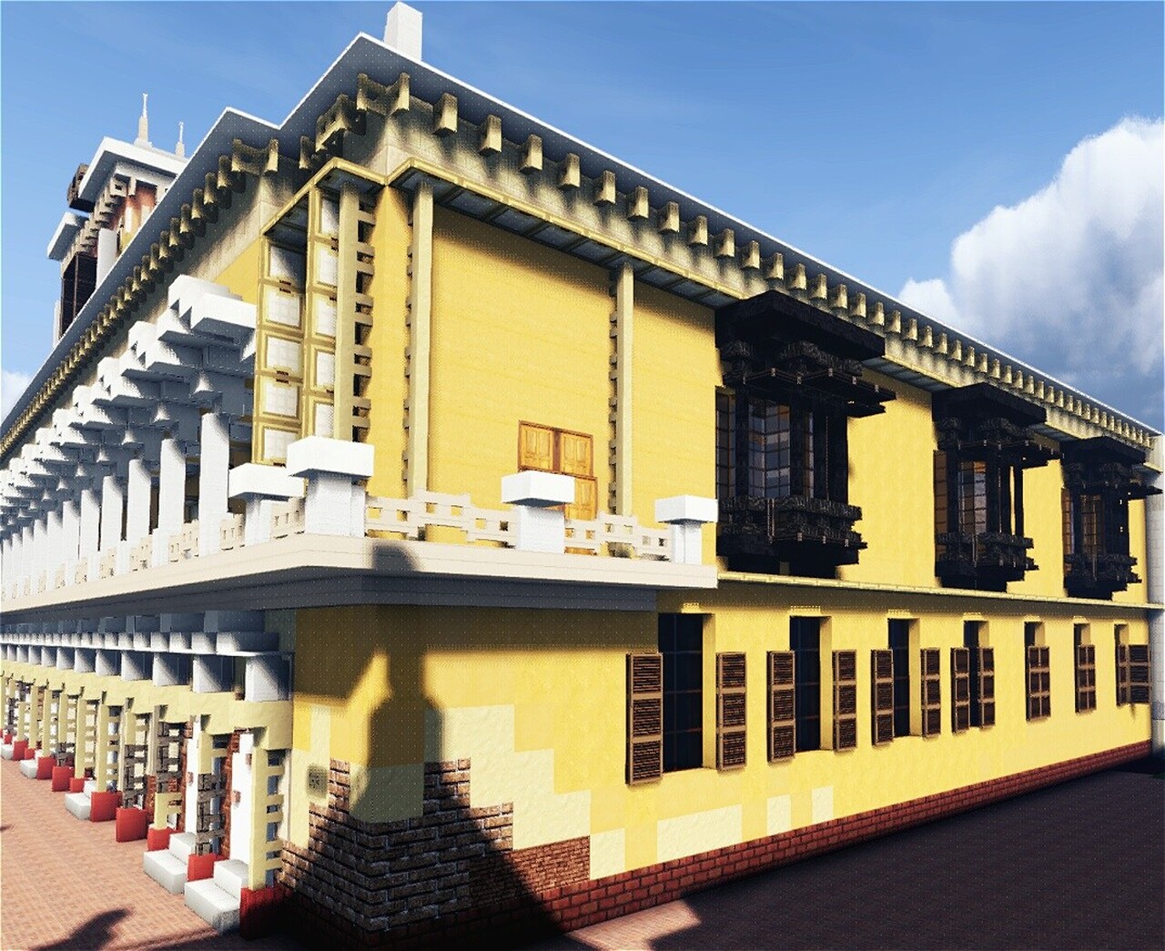 Palacio Municipal, Plaza Mayor, Lima, Peru Minecraft Map