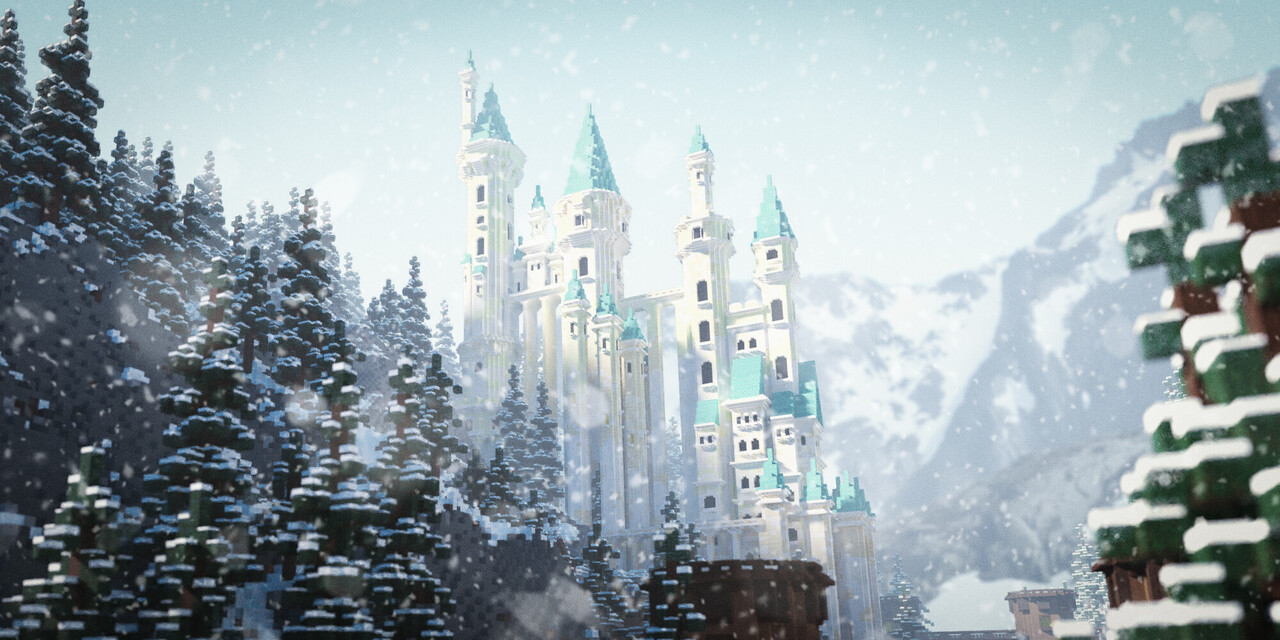 Snowfall Castle Minecraft Map