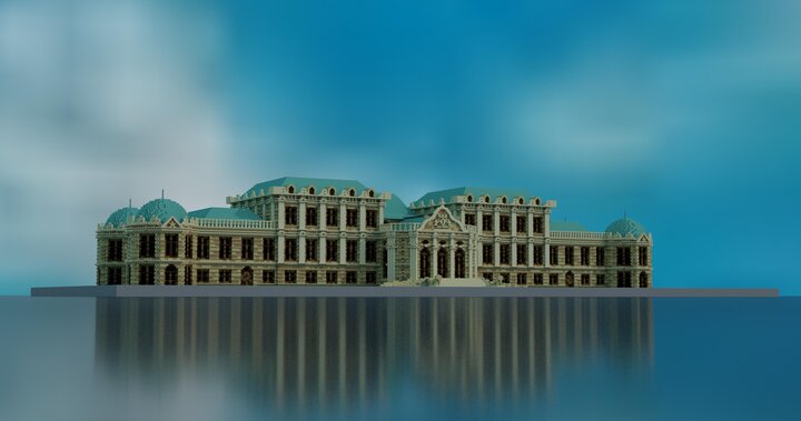 Belvedere in Vienna Minecraft Map