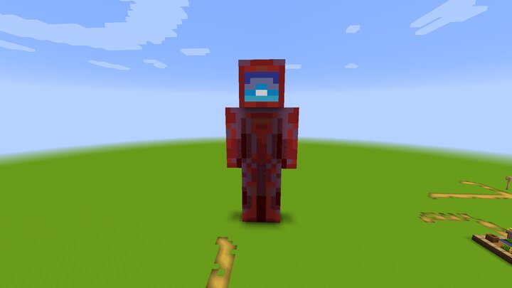 Red Statue - (Among Us) Minecraft Map