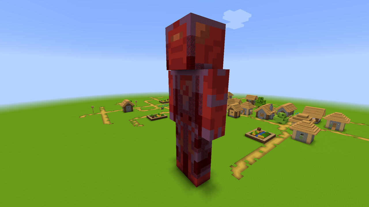 Red Statue - (Among Us) Minecraft Map