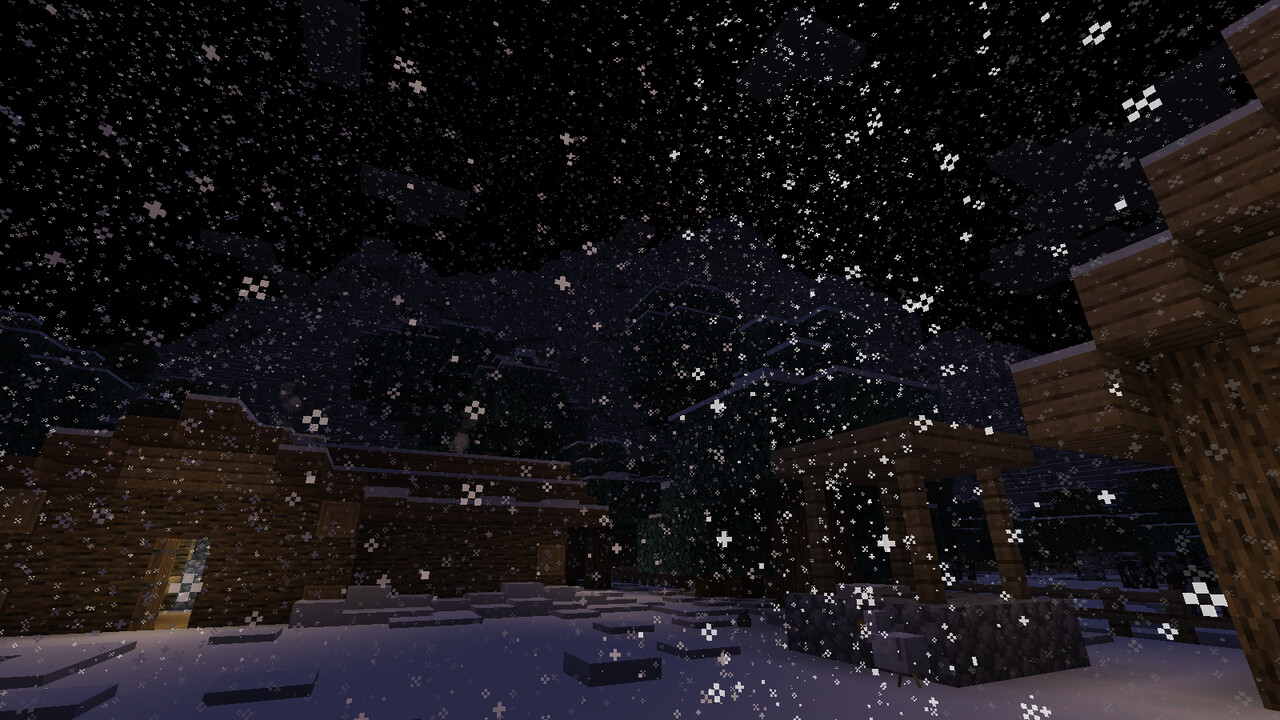 Homestead at Christmas time Minecraft Map