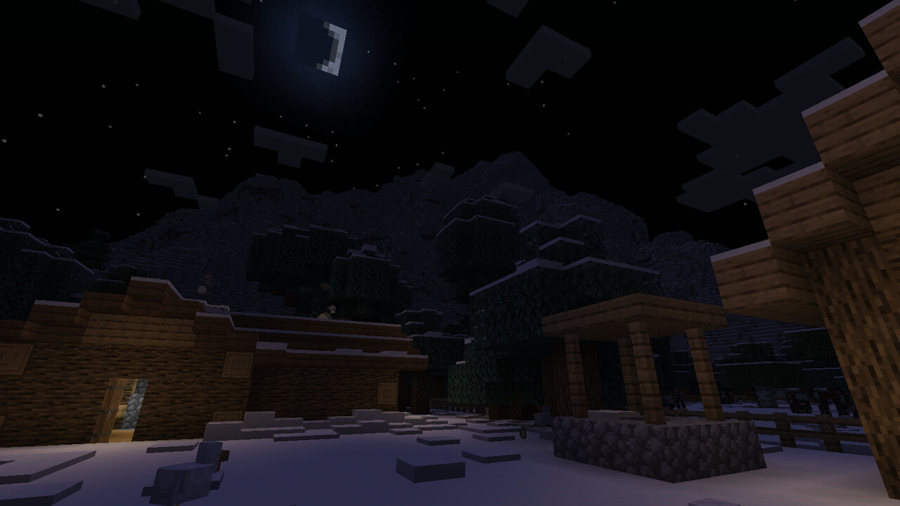 Homestead at Christmas time Minecraft Map