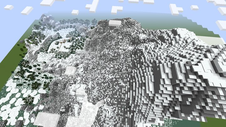 Homestead at Christmas time Minecraft Map