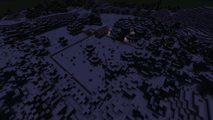 Homestead at Christmas time Minecraft Map