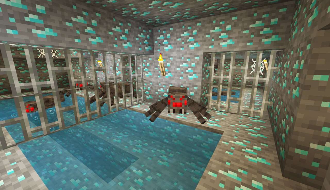 Escape The Diamond Dungeon! (Adventure Map) Minecraft Map