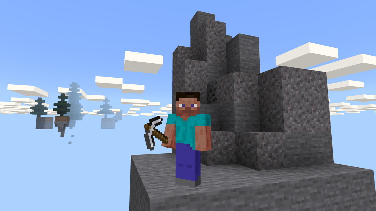 Shattered World SkyBlock Minecraft Map