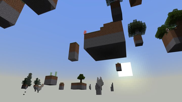 Shattered World SkyBlock Minecraft Map