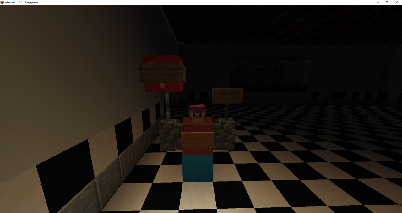 Five nights at Freddy's' fnaf1-fnaf.ps Minecraft Map