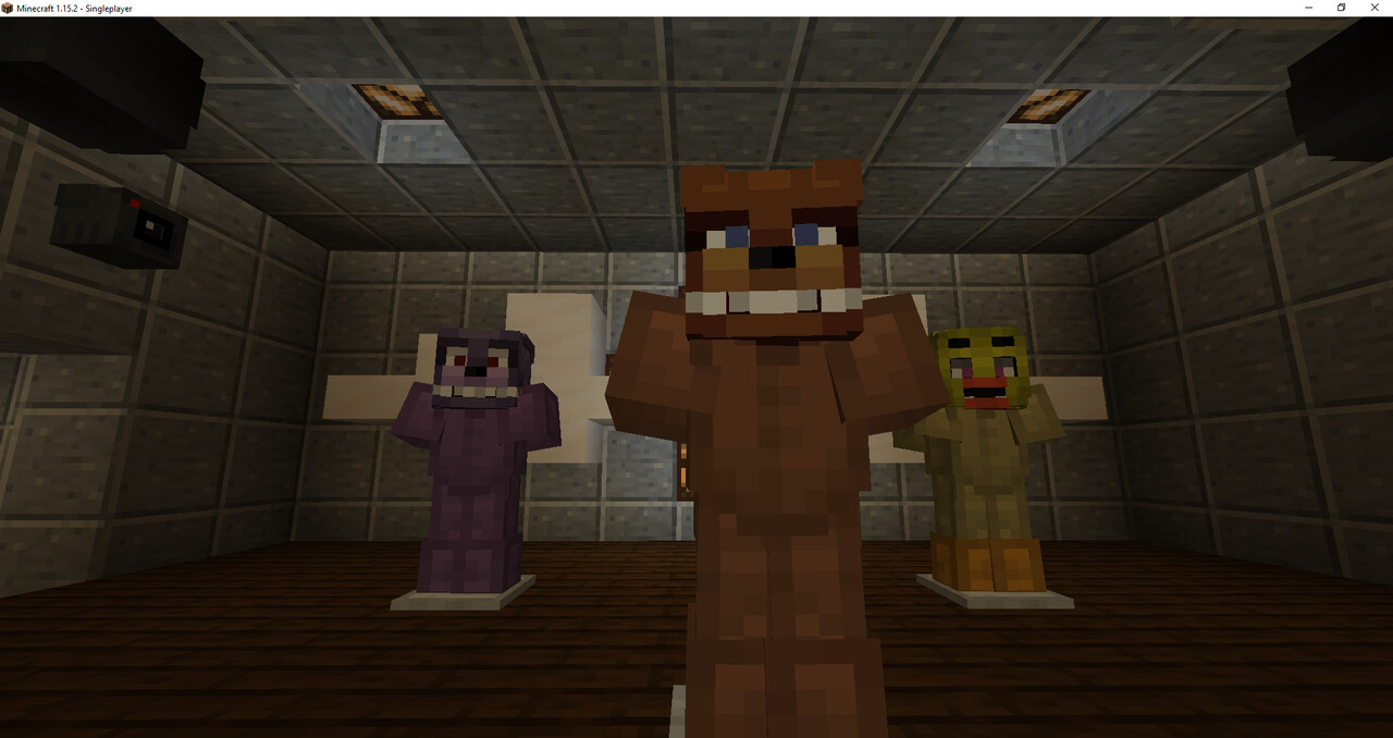 Five nights at Freddy's' fnaf1-fnaf.ps Minecraft Map