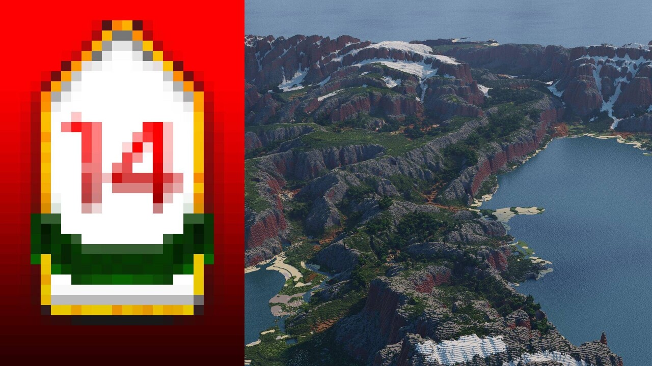 Advent Map [14] Rokhall [4k, Survival, Download: Java & Bedrock] The ...